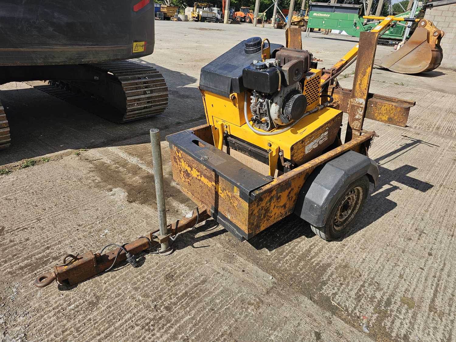 Lot 439 - 2015 Vibroll 71 Single Drum Vibrating